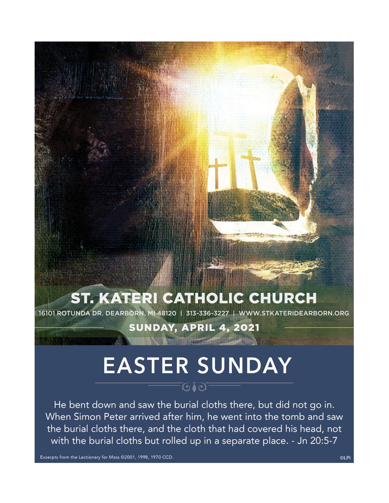 April 4, 2021 – Easter Sunday – St Kateri Catholic Church