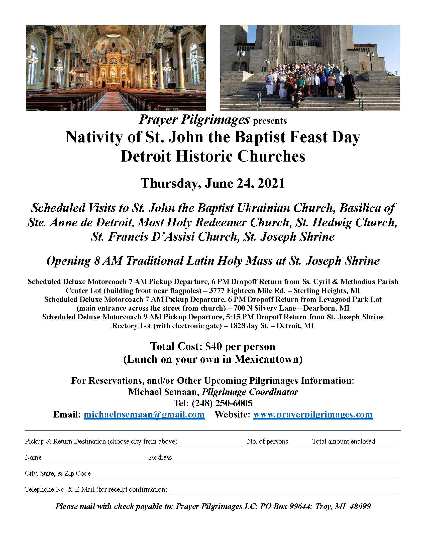 Historic Churches Pilgrimage – St Kateri Catholic Church